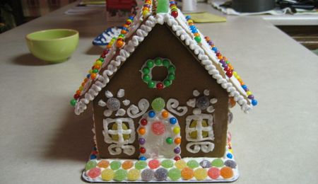 Candy Lane Gingerbread House - CakeCentral.com