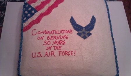 Air Force Retirement - CakeCentral.com