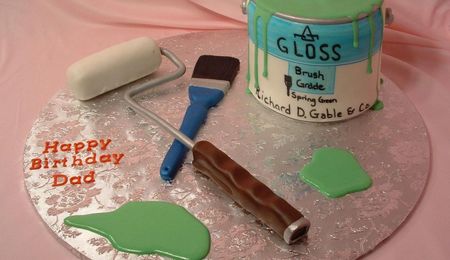 Paint Cans - CakeCentral.com