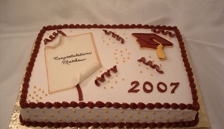 Theater Graduation Cake - CakeCentral.com