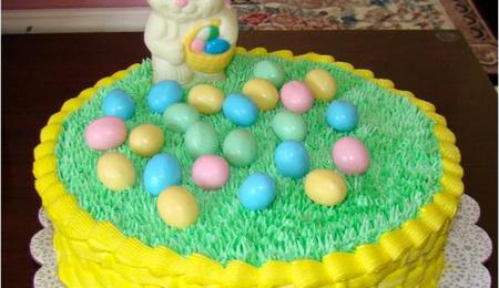 Easter Basket Cake - CakeCentral.com
