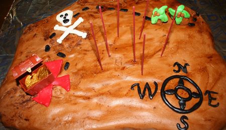Pirate Map - CakeCentral.com