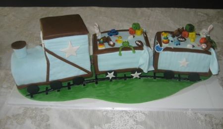 Baby Train - CakeCentral.com