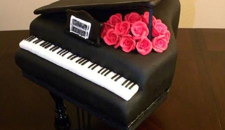 Piano Key Cake - CakeCentral.com