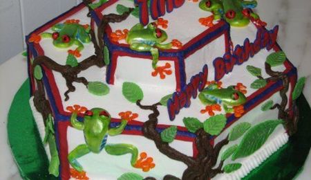 Tree Frog - CakeCentral.com