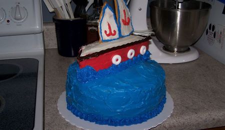 Sailboat Bouquet - CakeCentral.com