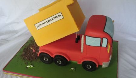Custom Peterbilt Truck - CakeCentral.com