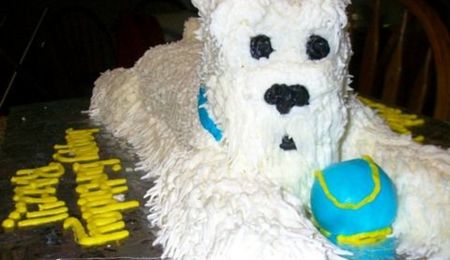 Schnauzer Cake - CakeCentral.com