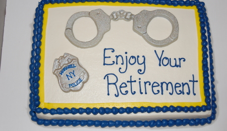 Police Officer Retirement - CakeCentral.com