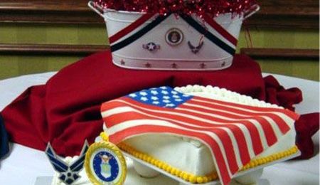 Air Force Retirement Cake - CakeCentral.com