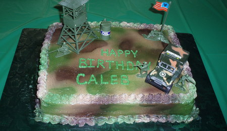 Army Graduation Cake - CakeCentral.com