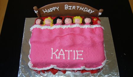 Slumber Party Cake - CakeCentral.com