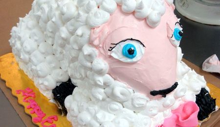 3D Lamb Cake - CakeCentral.com