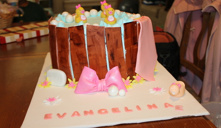 Rubber Duckies Taking A Bubble Bath - CakeCentral.com