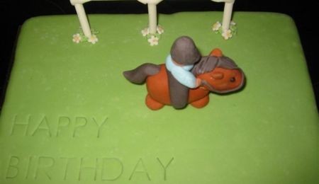 Fox Racing Cake - CakeCentral.com
