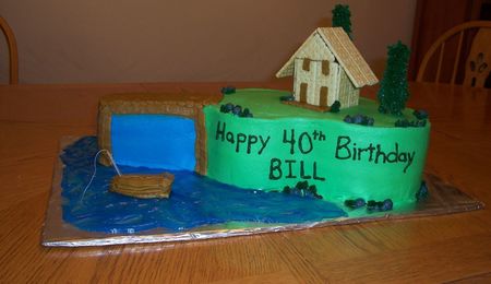 Bass Fish Birthday Cake - CakeCentral.com