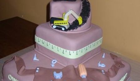 The Plumber Birthday Cake With Tools - CakeCentral.com
