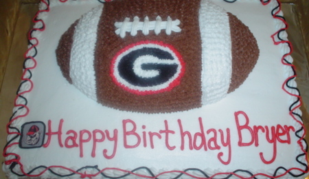 Georgia Bulldogs Helmet - CakeCentral.com