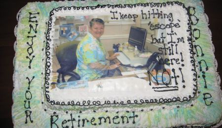 Retirement - Replica Of Office Gal's Desk - CakeCentral.com