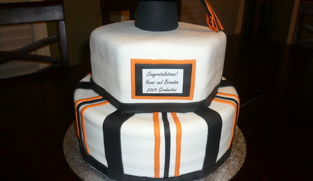 Shsu Graduation Cake - CakeCentral.com