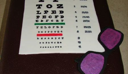 Optometrist Graduation Cake - CakeCentral.com