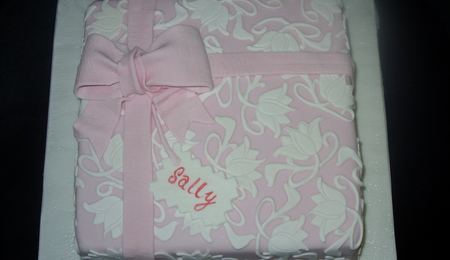 Heart Anniversary Cake - CakeCentral.com