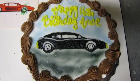 Suzuki Swift Sports Car - CakeCentral.com