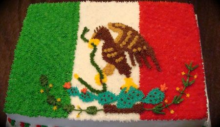 Cinco De Mayo / Mexican Flag - CakeCentral.com