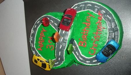 Drag Racing Cake - CakeCentral.com
