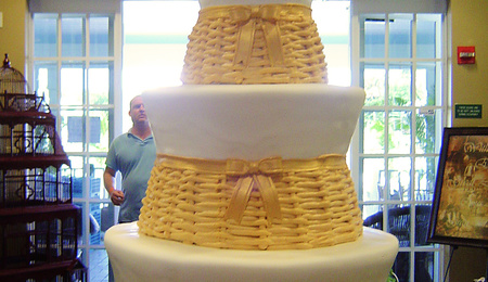 My Wedding Cake!! - CakeCentral.com