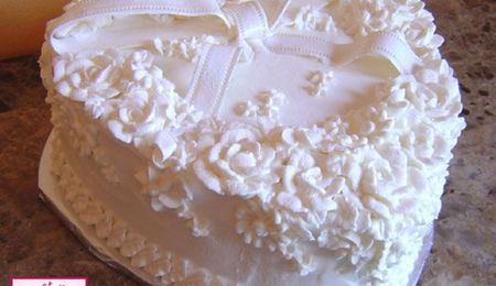 White Heart - CakeCentral.com
