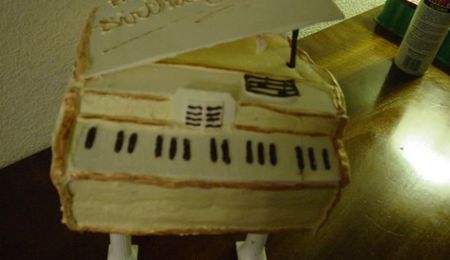 Piano Key Cake - CakeCentral.com
