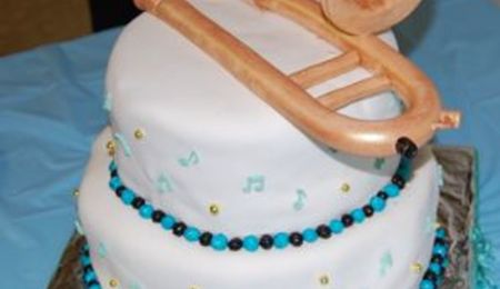 Trombone Cake - CakeCentral.com