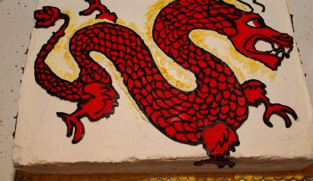 Chinese Dragon Cake - CakeCentral.com