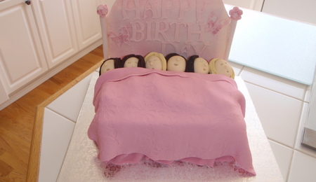 Party Girl Cake - CakeCentral.com