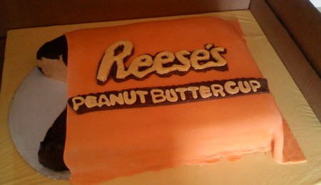 Reese's Peanut Butter Cup Cake - CakeCentral.com