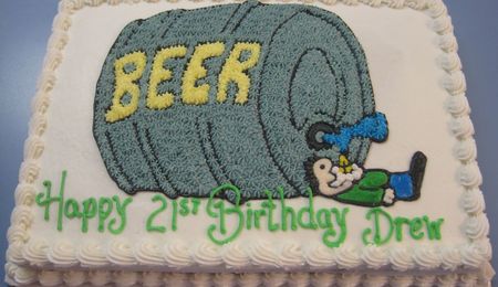 Coleman Beer Cooler Cake - CakeCentral.com