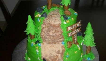 Hiking Theme Cake - CakeCentral.com