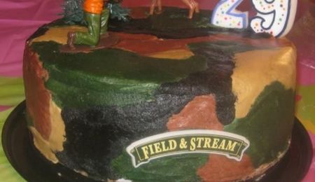 Camo Cake - CakeCentral.com
