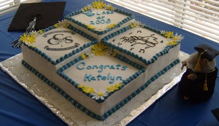 Newspaper Ad Graduation Cake - CakeCentral.com