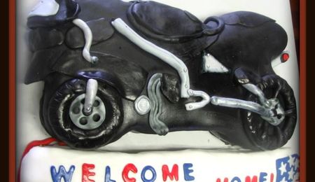 Motorcycle Cake - CakeCentral.com