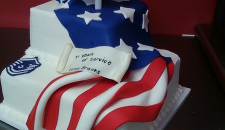 Usps Retirement Cake - CakeCentral.com