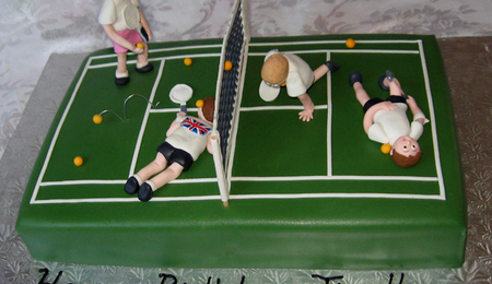 Tennis Cake - CakeCentral.com
