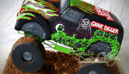 Grave Digger - CakeCentral.com
