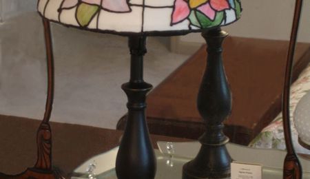 Inspired By Tiffany's Oriental Poppy Lamp - CakeCentral.com