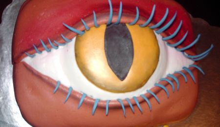 Eye Chart Cake - CakeCentral.com