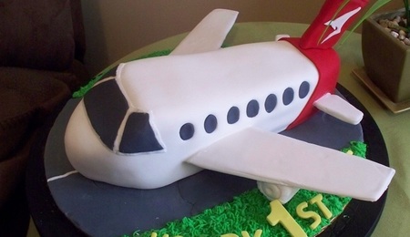 Biplane Cake - CakeCentral.com