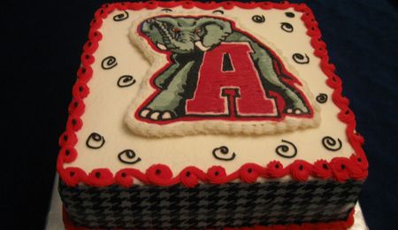 University Of Alabama Groom's Cake - CakeCentral.com