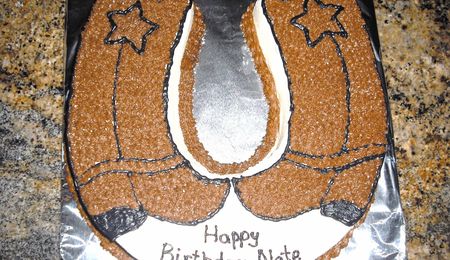 Cowboy Birthday Cake - CakeCentral.com
