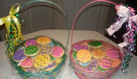 Panoramic Easter Egg Cake - CakeCentral.com
